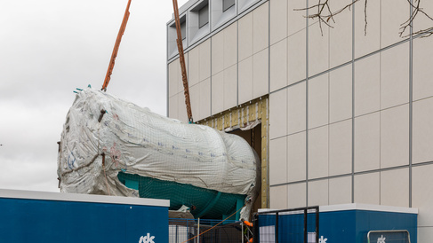 Special delivery at the Whittle Laboratory | Estates Division